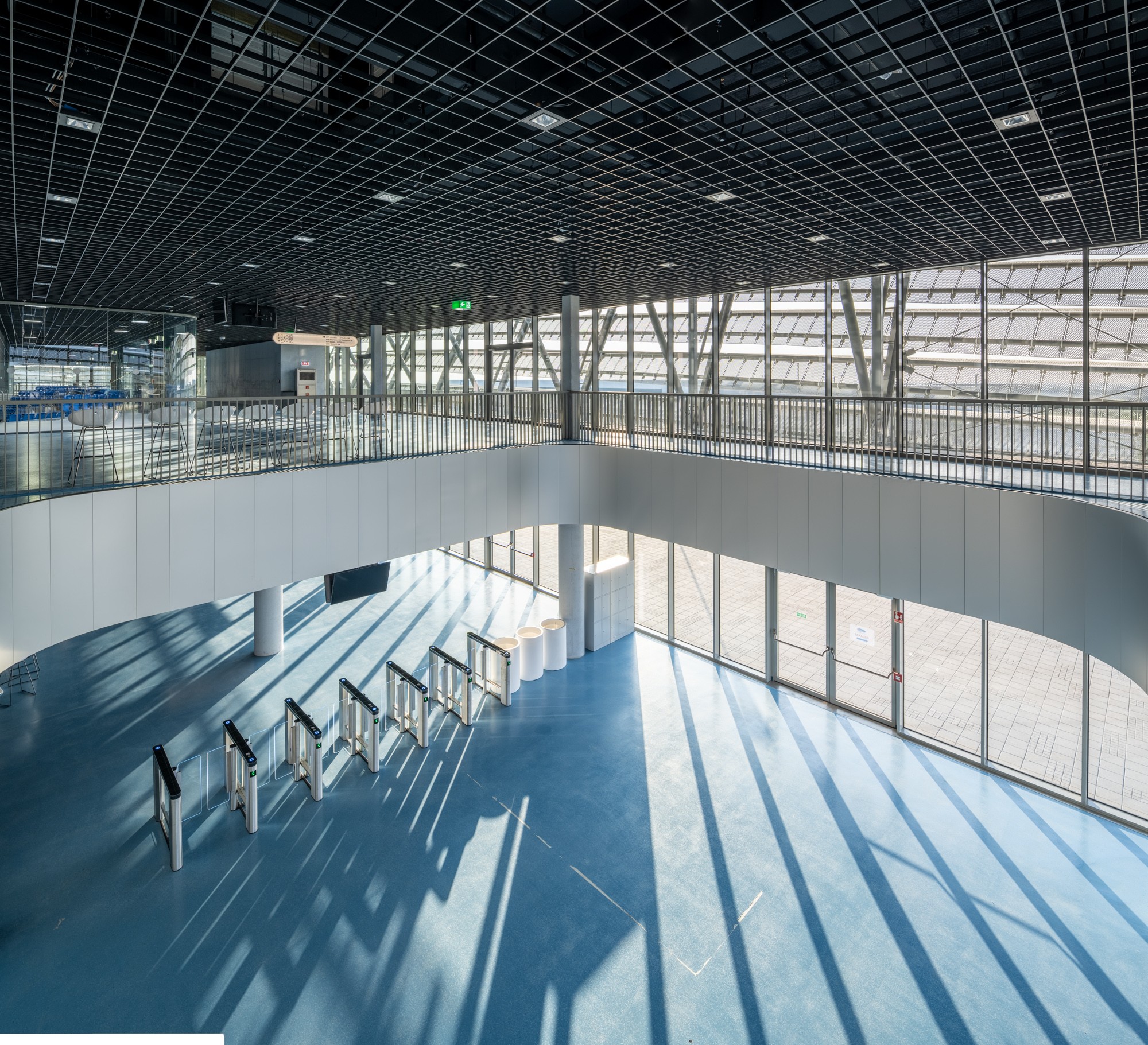 Alba Aréna belső tereiSzékesfehérvár – MCXVI Építészműterem Kft.